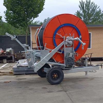 China Sprinkler Spray Machine Fine Water Reel Big Gun Automatic Irrigation System for sale