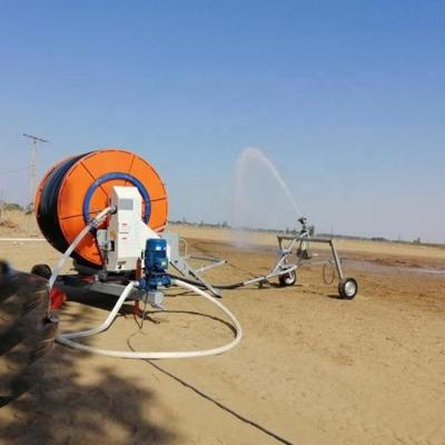 China Sprinkler Spray Machine Fine Water Reel Big Gun Automatic Irrigation System for sale