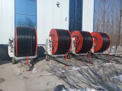 China Hose Reel Irrigator Versatile Automatic Watering Equipment with Adjustable Spray Patterns Diameter 236cm IoT Technology for sale