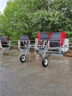 China 86 KG Adjustable Spray Hose Reel Irrigation System Powerful and Versatile Advanced Automatic Watering Solution IoT Truss for sale