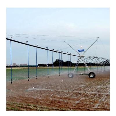 China 2024 Farm Rotating Center Pivot Irrigation Device with Remote Monitoring and Axial Spinning Sprinklers Solutions for sale