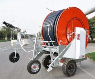 China 86 KG Adjustable Spray Hose Reel Irrigation System Powerful and Versatile Advanced Automatic Watering Solution IoT Truss for sale