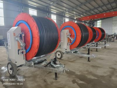 China Sturdy Truss Included Advanced and Powerful Hose Reel Irrigation System for Agriculture Diameter 236 cm for sale