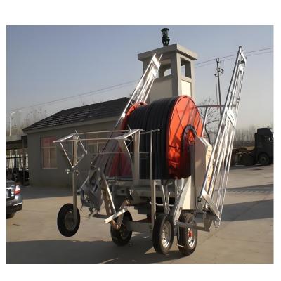 China 236 cm Diameter Rain Gun Sprinkler Hose Reel Irrigation System for Large-Scale Farming for sale