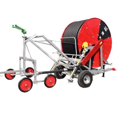 China Hose Reel Irrigation System with Travelling Irrigator and Rain Gun 75 cm Diameter 800 KG Capacity for sale
