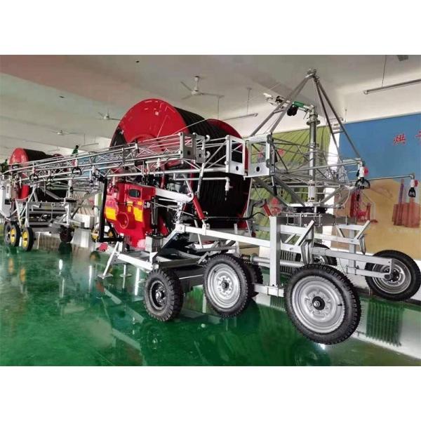 Quality Metal Hose Reel Irrigation System with Travelling Sprinkler Gun The Ultimate for sale