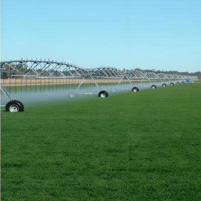 China Energy Saving and High Rigidity Agricultural Central Pivot Irrigation System for 1-100 Hectare Farms Movable Lateral Towing for sale