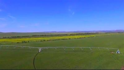 China Unmatched  Farms With Water-Saving Center Pivot Irrigation Sprinkler And Engine for sale