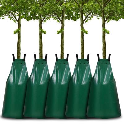 20 Gallons PVC Tarpaulin Collapsible Foldable Anti-Uv Irrigation Bag for Shrub Tree Watering Other Watering Irrigation