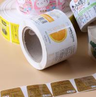 China Custom Meal prep Labels Personalized Jam Jar Labels for sale