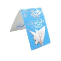 China Silver Foil Stamping Chrome Bopp Labels for sale