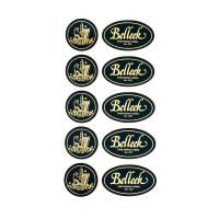 China PET Lotion Plastic Bottle Matte Removable Custom Sticker Labels for sale