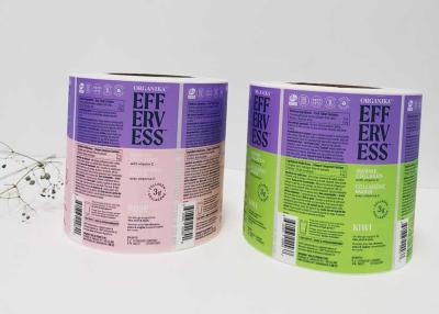 China De zelfklevende VC Etiketten van de Buis Voor het drukken geschikte Verpakkende In reliëf gemaakte Sticker voor Flessen Te koop