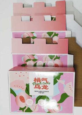 Cina CMYK che stampa le scatole di cartone con la laminazione di lucentezza con la base della serratura di auto per la bevanda in vendita