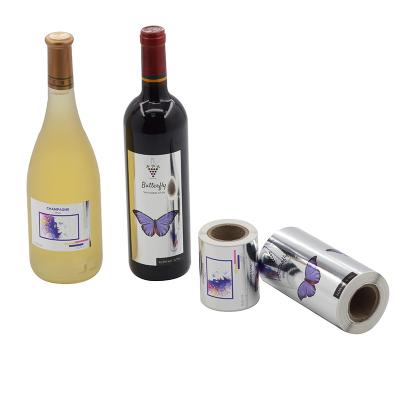 Cina Il vino spumante di carta premio impermeabile identifica le etichette della bottiglia della bevanda in vendita