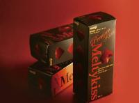 China Matte Lamination Chocolate Truffle Foil Stamped Boxes for sale