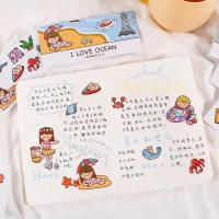 China Office Stationery Notebook Computer Decorative Adhesive Sticker Labels for sale