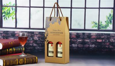 Cina Scatola Matte Lamination di Champagne Set Premium Paper Gift con una finestra in vendita