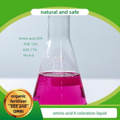 China Amino Acid Liquid Fertilizer Include Potassium Phenylalanine For Fruits Ripening for sale