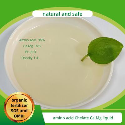 China Transparent Liquid Amino Acid Fertilizer With Calcium Magnesium Chelating for sale