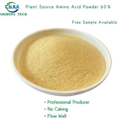 China 60% Vegetable Amino Acid Organic Fertilizer For Agriculture Nutrients Supplement for sale