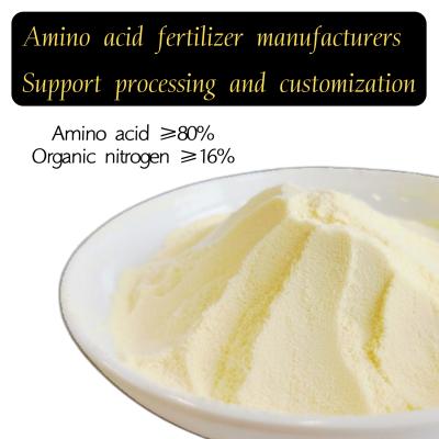 China Amino Acid Powder Organic Nitrogen Fertilizer 15-1-1 for sale