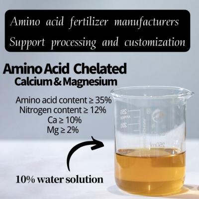 China Agricultural Amino Acid Powder Fertilizer Chelated Calcium Magnesium Water Soluble for sale