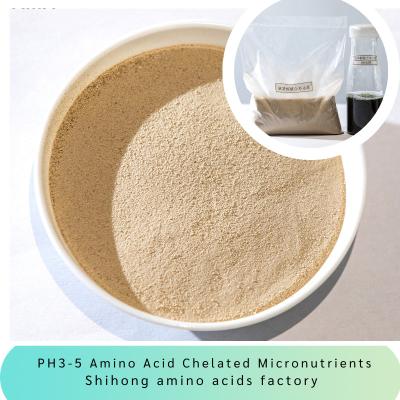 China Cobalto di rame del molibdeno del boro dello zinco del manganese del ferro dei micronutrienti chelatato aminoacido Ph3-5 for sale