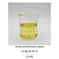 China Liquid Amino Acid Chelated Multi Elements Ca Mg Zn Mn B 1 Ton MOQ SGS Certified for sale