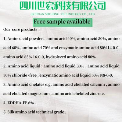Cina Origine vegetale Aminoacidi idrolizzati in polvere 80% aminoacidi liberi 75-80% in vendita