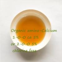China Enzymatic Amino Acid Chelated Calcium Liquid Organic Nitrogen Fertilizer 2-0-0 with 5% Ca for sale