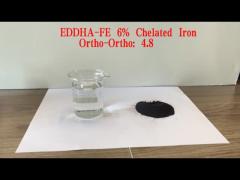 4.8 van het het Ijzerpoeder 100% van Fe van orto-Orto Eddha de 6% Chelated In water oplosbare Organische Meststof