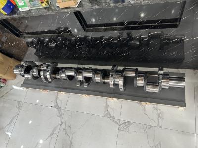 Cina 4098998 Crankshaft K50 Cummins Motor Crankshaft Corrispondenza materiale forgiato in vendita