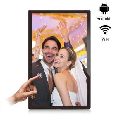 China Advertising Outdoor LCD Digital Signage Wall Mounted Media Player 21.5 Inch for sale