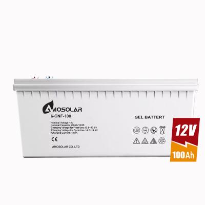 中国 太陽系用12V 250Ahジェル電池 1500倍サイクル寿命 OEM/ODM受付 販売のため
