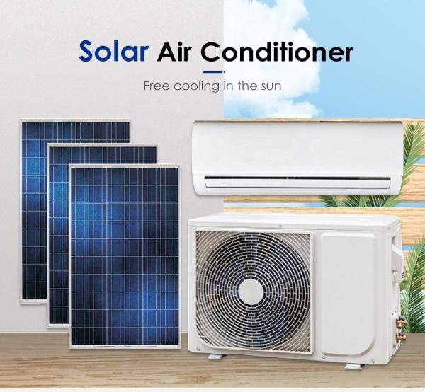 Quality 9000btu 12000btu 18000btu 24000btu Home Solar Powered Air Conditioner with Solar for sale