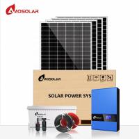 China Customized 1kw 3kw 5kw Full Solar Power Off-grid System Kit for Power Support Function for sale