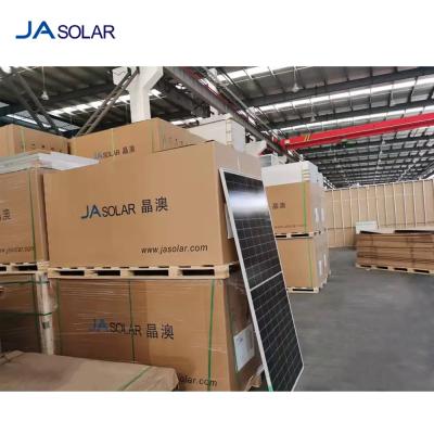 China 144 Cells Mono Solar Panel 440-460 Watts with Half Cell Technology and MC4 Connector for sale