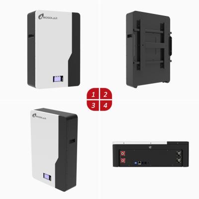 China High Capacity 10KWH Lithium Battery Pack for AC Coupled Growatt Inverter in Germany for sale