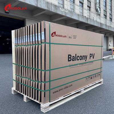 Cina 600w 800w Monocristallino di silicio Sistema di alimentazione solare ibrido Kit per balcone da Amosolar in vendita