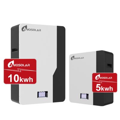 China High Capacity 51.2V LiFePO4 Energy Storage Battery for 5KW/10KW Growatt Solar Inverter for sale