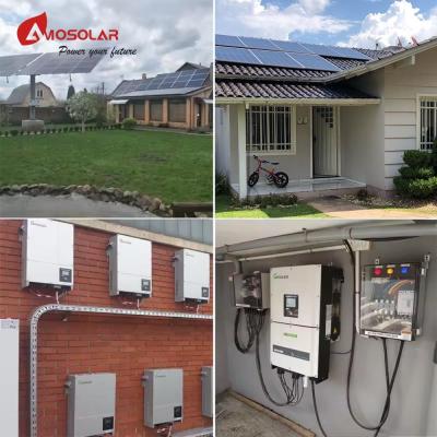 Cina 5KW 8KW 10KW Sistema di energia solare Costo per la casa fuori dalla rete Full Set PWM Controller Tipo in vendita