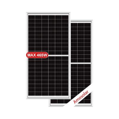 China 400W 405W 410W 440W 450W Mono Solar Panel 144 Half Cell Panel for Solar Energy System for sale