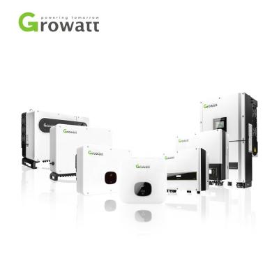 Cina CE IEC EN AS VDE Invertitore ibrido Growatt da 5 kW Invertitore di accensione/disattivazione della rete per il solare trifase in vendita