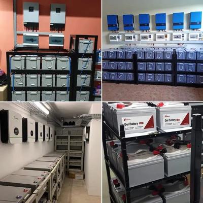 China 12V 65Ah 70Ah 75Ah 100Ah 200Ah Deep Cycle Gel Battery met 1500 keer de levensduur Te koop