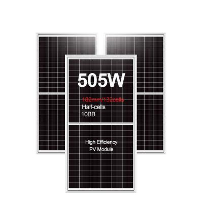 Cina Moduli fotovoltaici da 500 W con efficienza del 21,25% e approvati CE in vendita