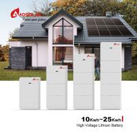 China 15360 Wh Stackable High Voltage Tower Lithium Battery for Solar Energy Storage System for sale