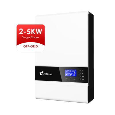 China Amsolar 3kw 5kw Off Grid Solar Inverter for Solar Energy System Output Type Multiple for sale