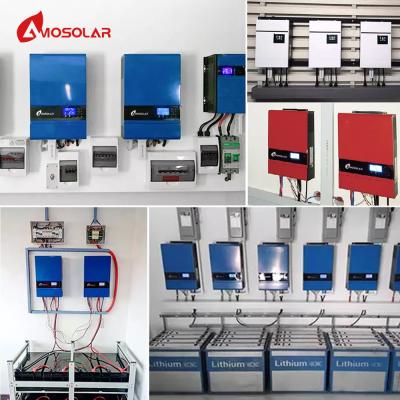 China Amsolar 3kw 5kw Off Grid Solar Inverter for Solar Energy System Output Type Multiple for sale
