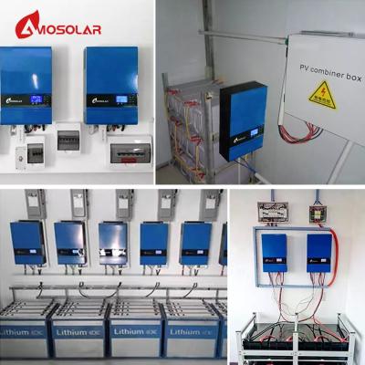 China Produção diária 5kw 10kw Sistemas de energia de painéis solares fora da rede para sistemas domésticos solares à venda